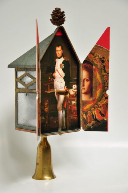 Mudra-Weenie 3 Dimensional Triptych | David Matson Art